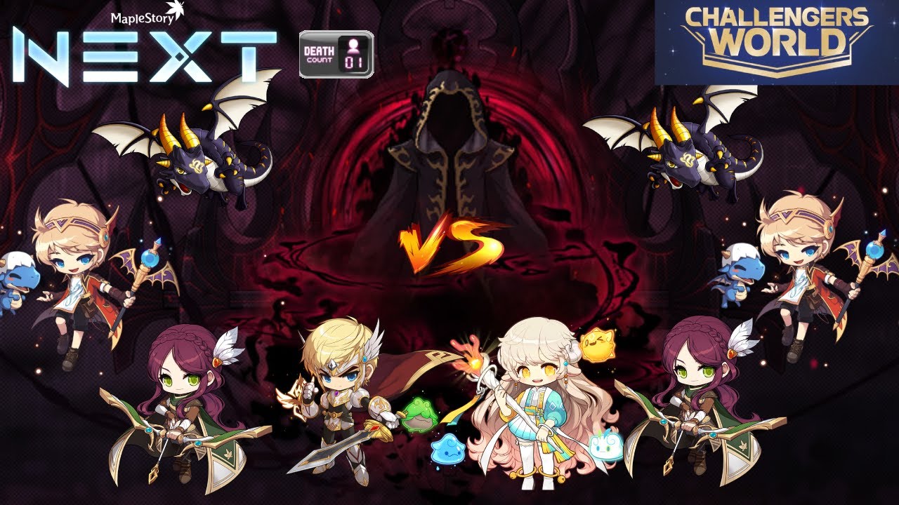 [MapleSEA] NEXT - 1 LIFE P4 BLACK MAGE CLEAR | AVG 27M CP | CHALLENGER ...