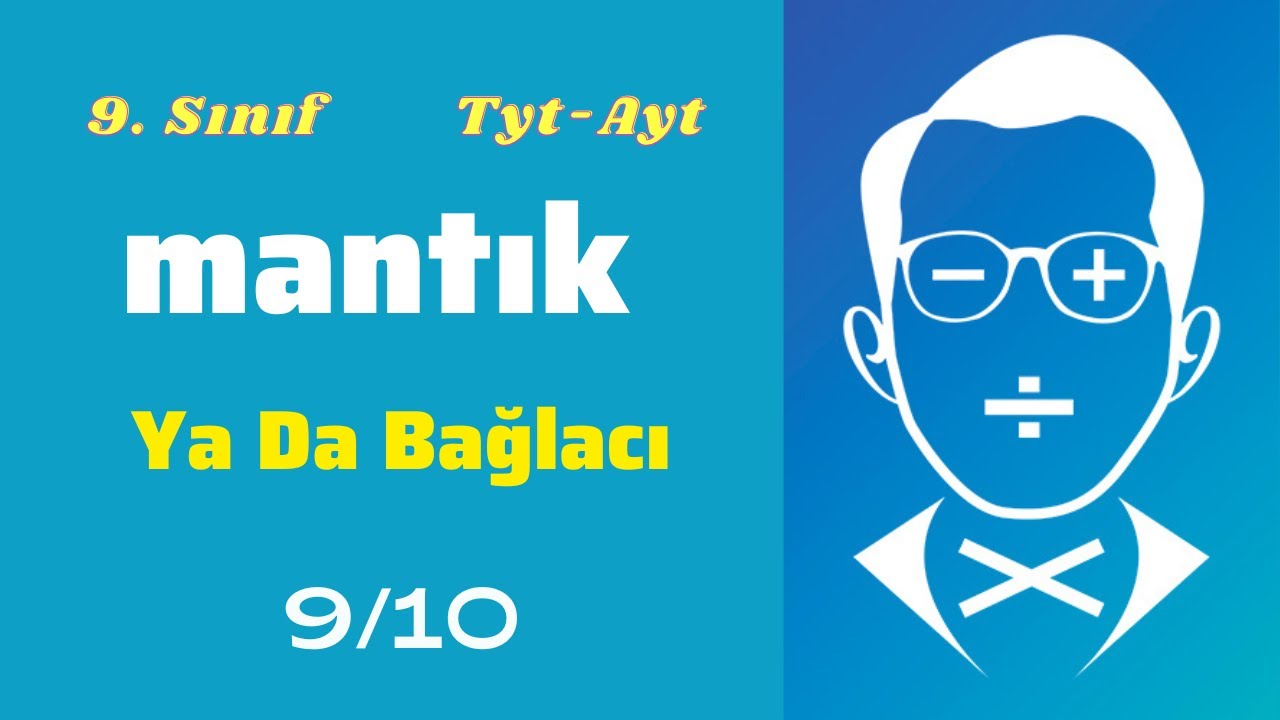 9. Sınıf | TYT-AYT | Ya Da Bağlacı - YouTube