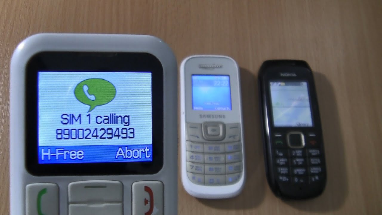 Incoming call & Outgoing call at the Same Time Fly +Samsung +Nokia ...