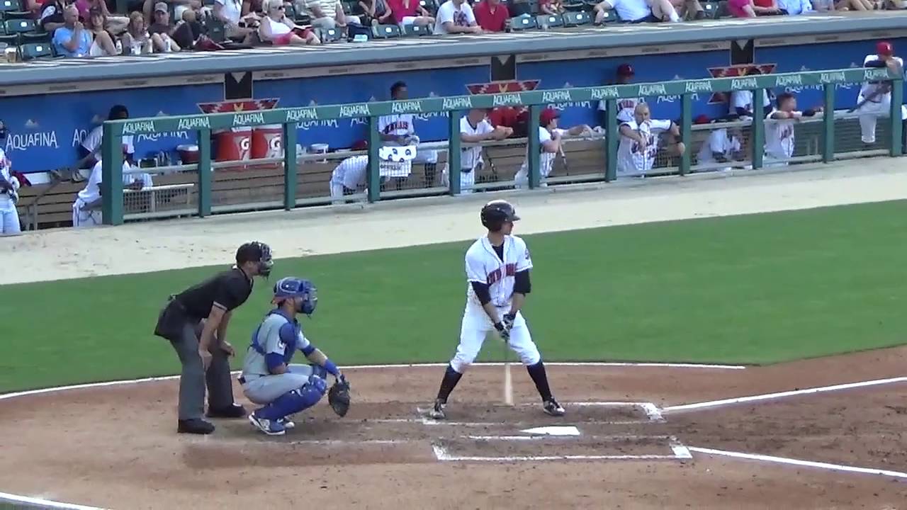Max Moroff- 2B Indianapolis Indians (Pittsburgh Pirates) - YouTube
