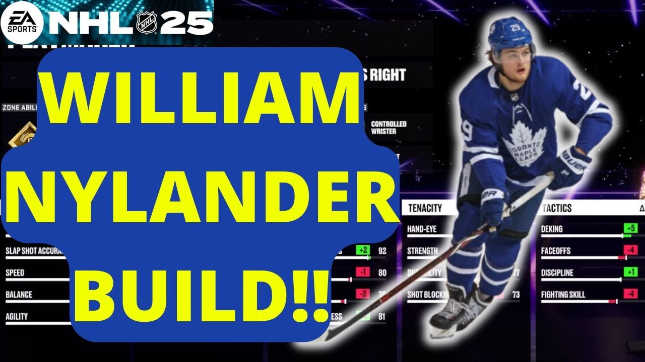 THIS MUST BE WHY THEY CALL HIM WILLY STYLES!!! WILLIAM NYLANDER NHL 25 ...