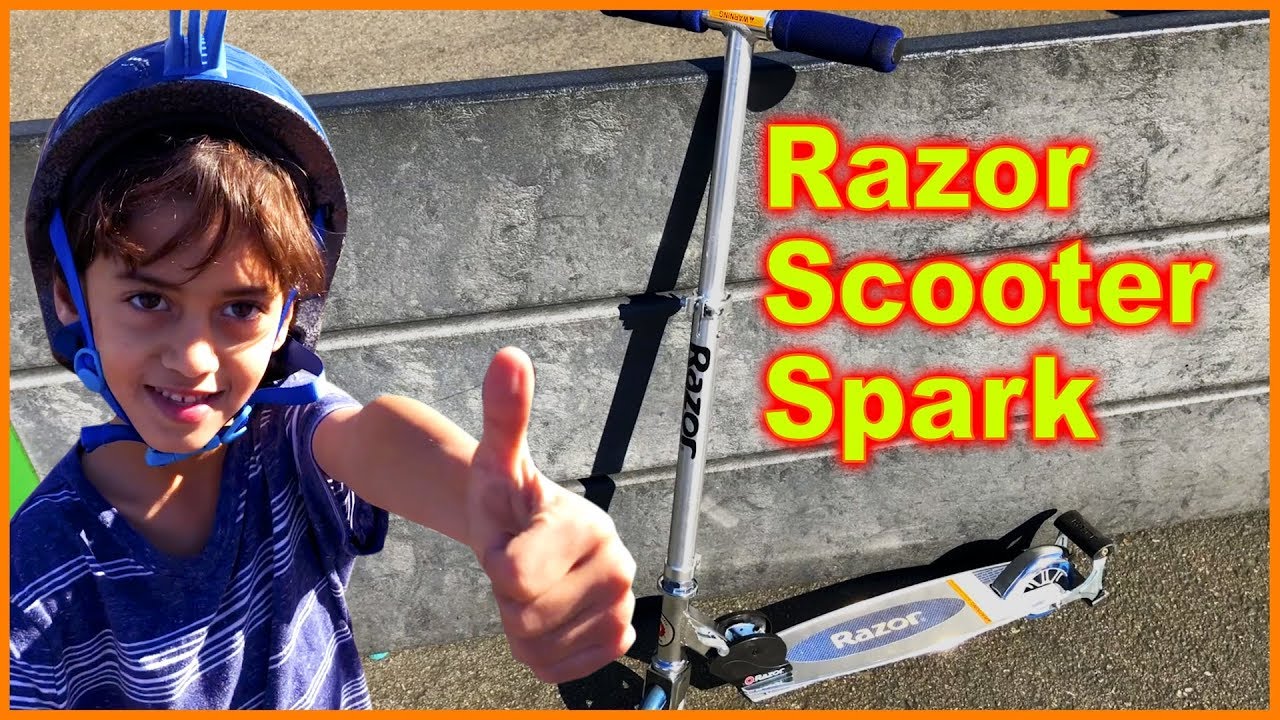 Spark Razor Scooter Ride Along With Lucio - YouTube
