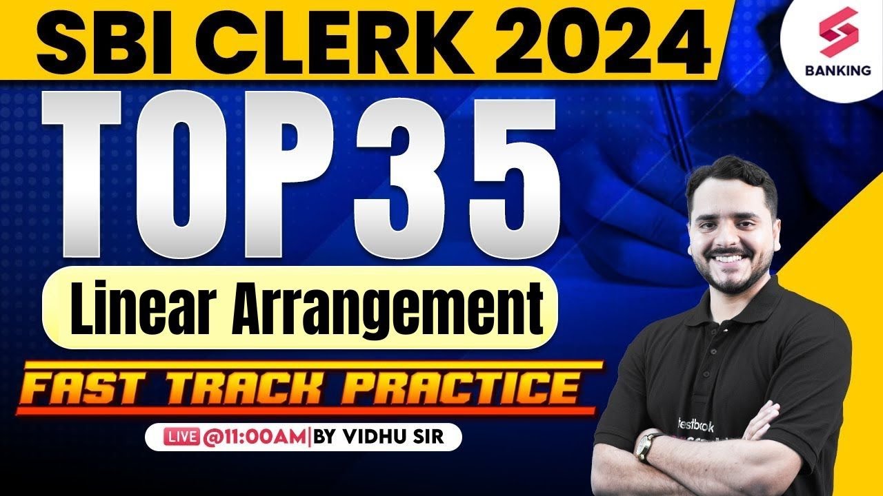 Linear Arrangement | Linear Arrangement Basic Concepts & Tricks for SBI ...