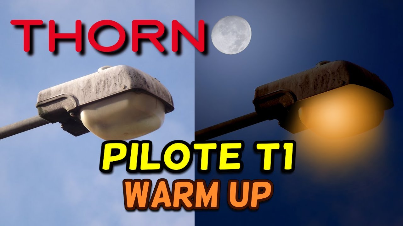 THORN Europhane Pilote T1 Street Light Lantern (70W SON-T) Warm Up ...