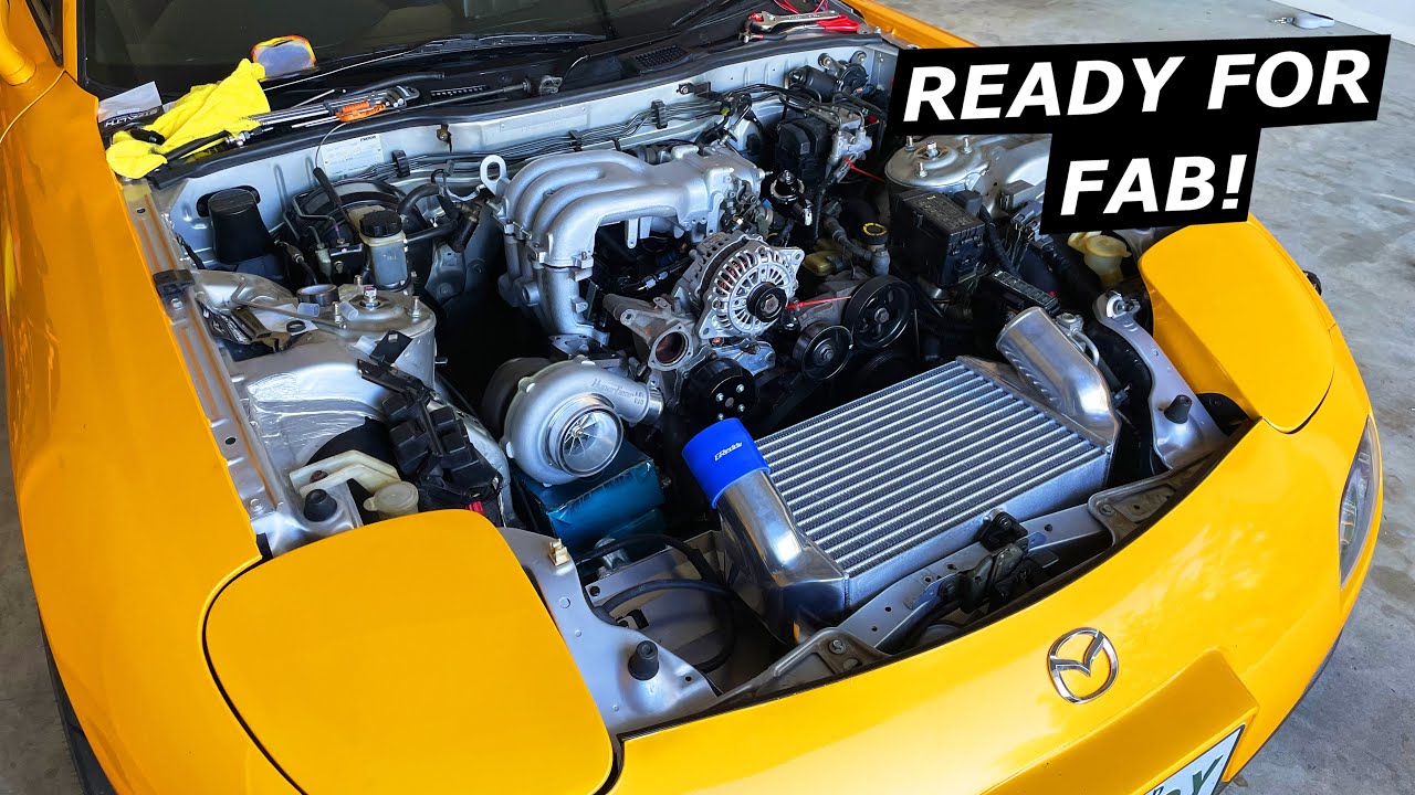 RX7 IS READY FOR FABRICATION! - Single Turbo FD Build - YouTube