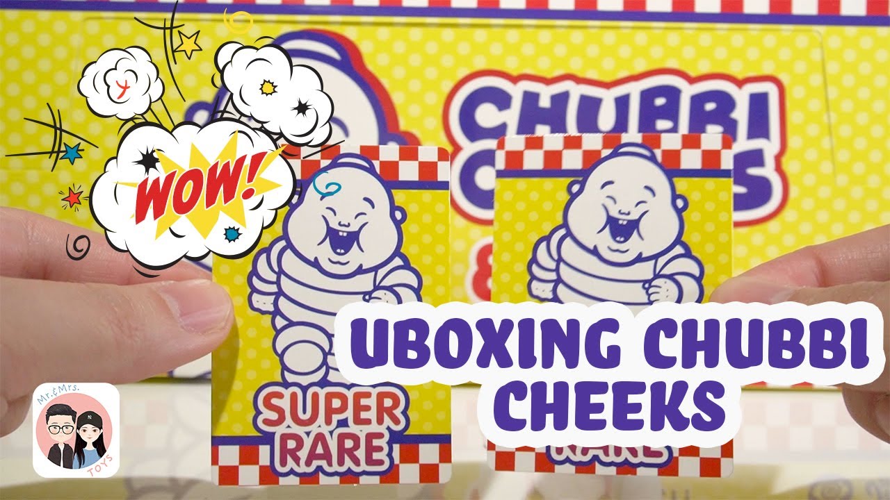 [UNBOXING] Chubbi Cheeks Family By UNBOX INDUSTRIES - YouTube
