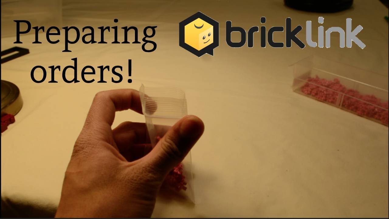 How to prepare a Bricklink order! - YouTube