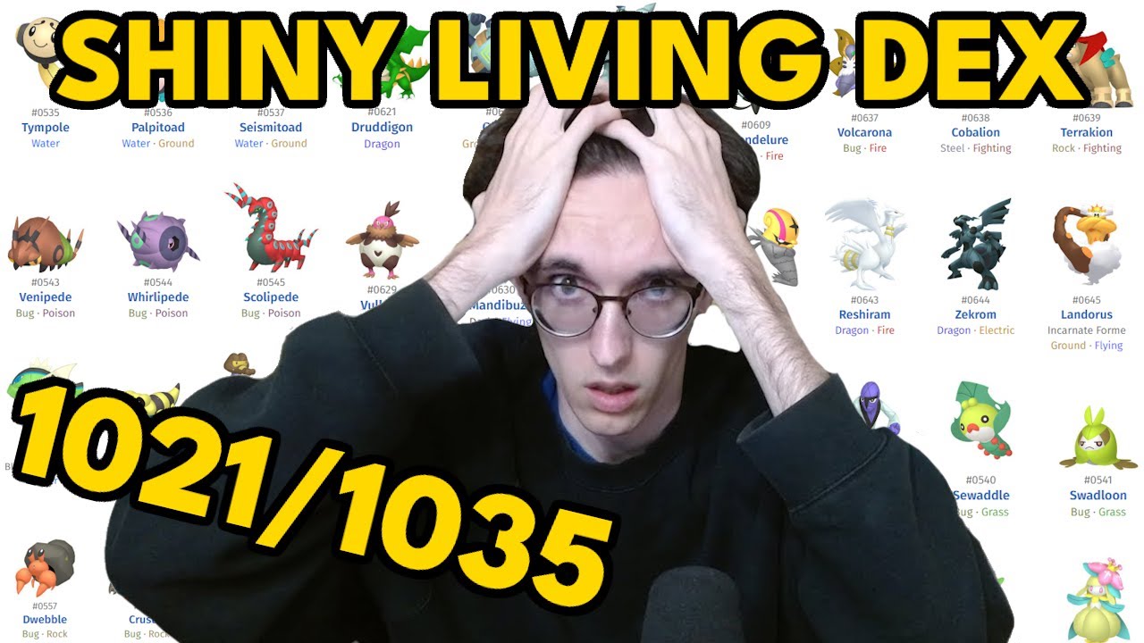 11/20/24 VOD. Shiny Hunting Every Single Pokemon! 1021/1035 - YouTube
