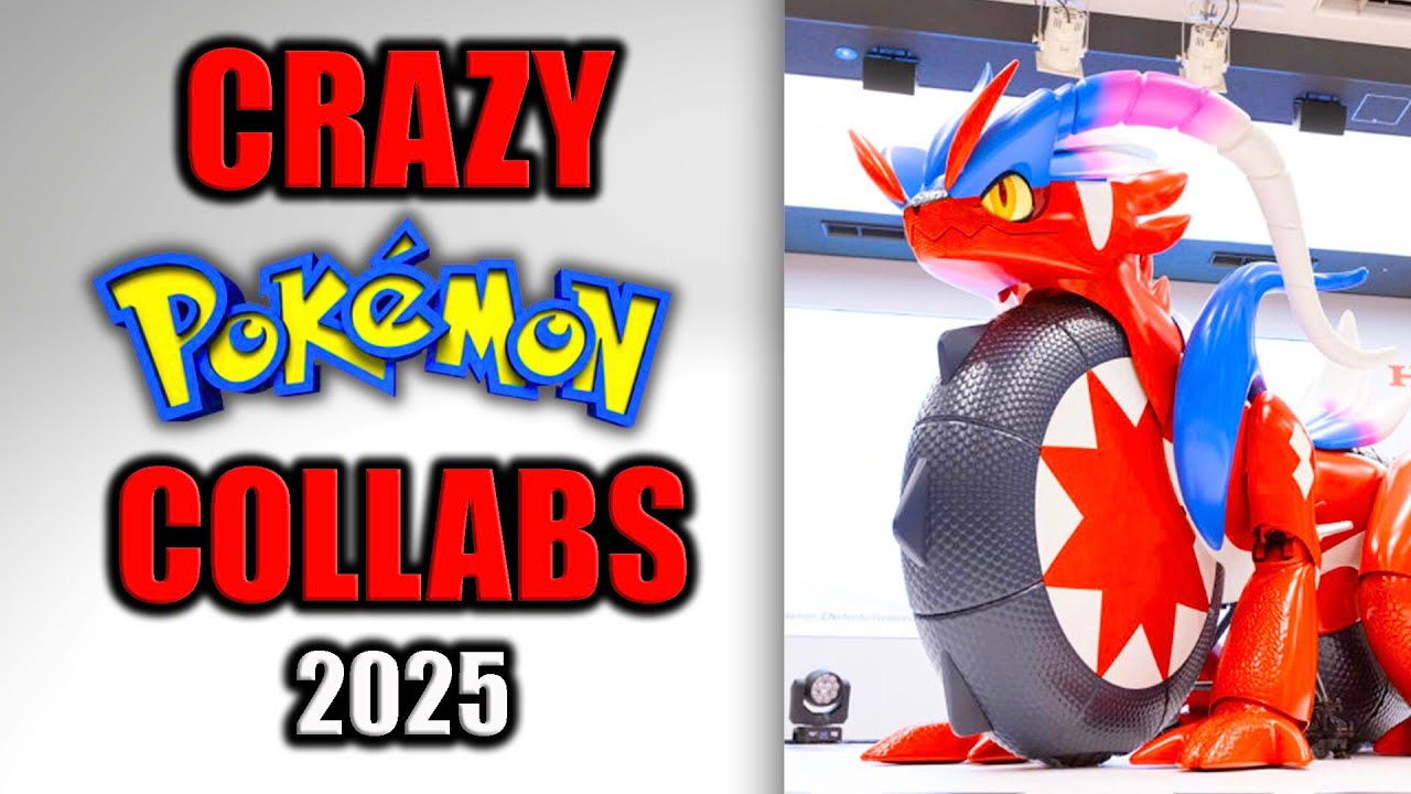 Crazy Pokemon Collabs 2025! - YouTube