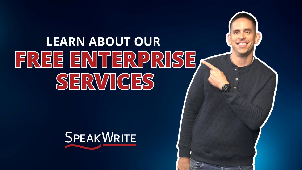 Increase your teams productivity for FREE with SpeakWrite - YouTube
