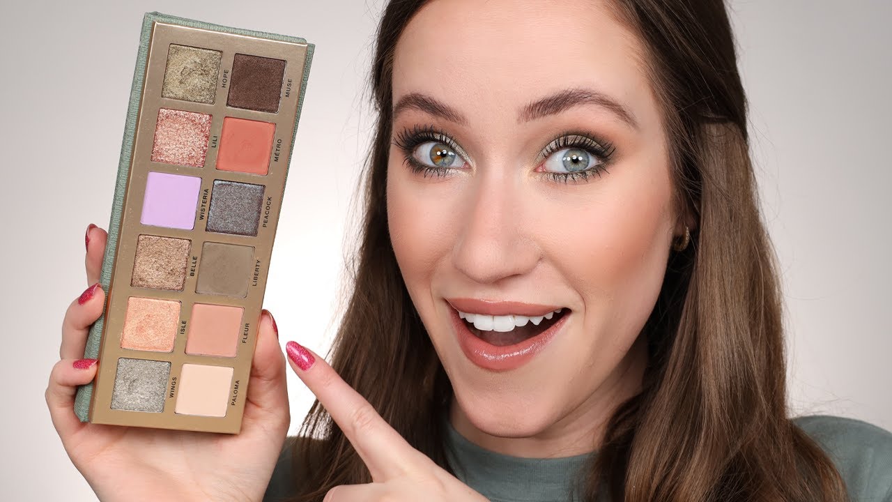 THIS NEW EYESHADOW PALETTE... YES!!! - YouTube