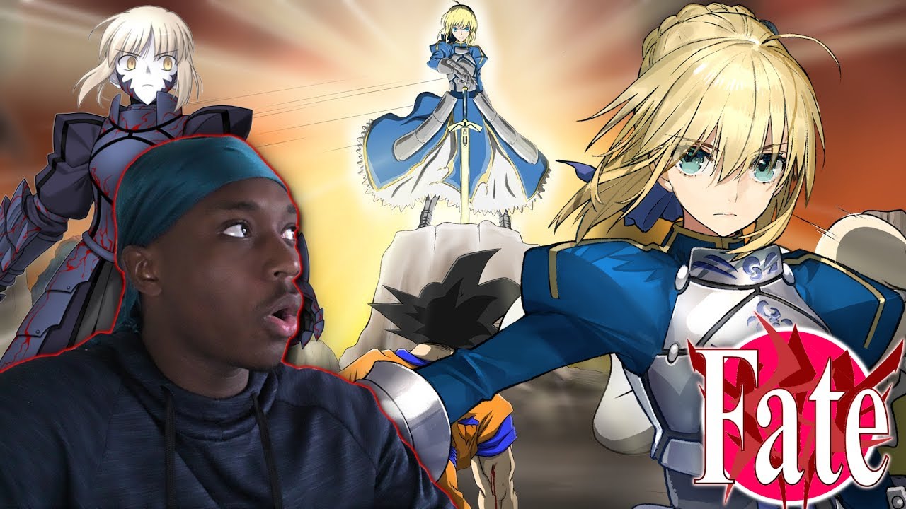I Didn't Know She Was Like That! | Fate How Strong is Saber Reaction ...