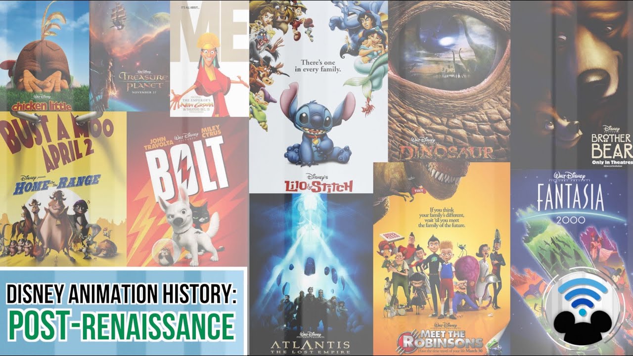 DISNEY ANIMATION HISTORY: POST-RENAISSANCE | Dis-connected (Disney ...