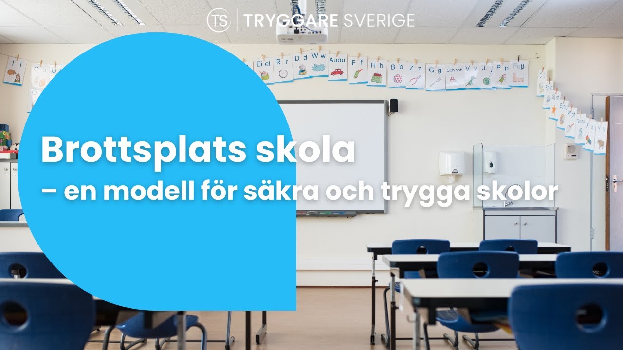 Brottsplats skola: en modell för säkra och trygga skolor ...