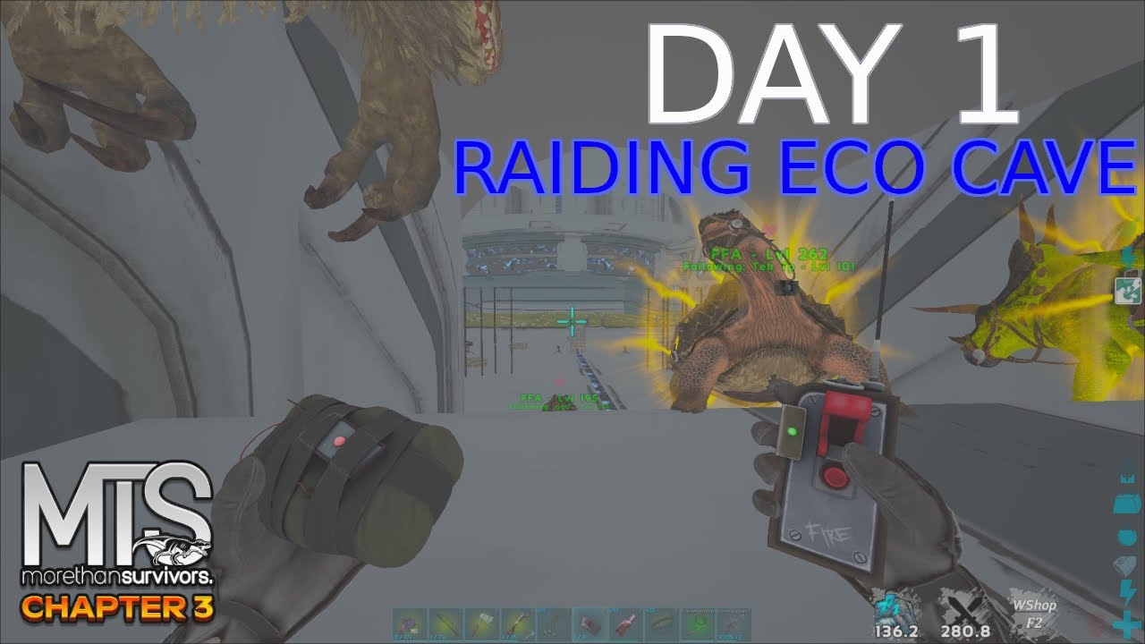 MTS Chapter 3 S7 Episode 1 Raiding and Claiming Eco Cave - YouTube