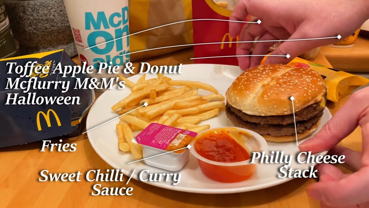 New Exclusive Halloween Items - McDonald's 🍔🍟🎃 | Friday Food Reviews ...