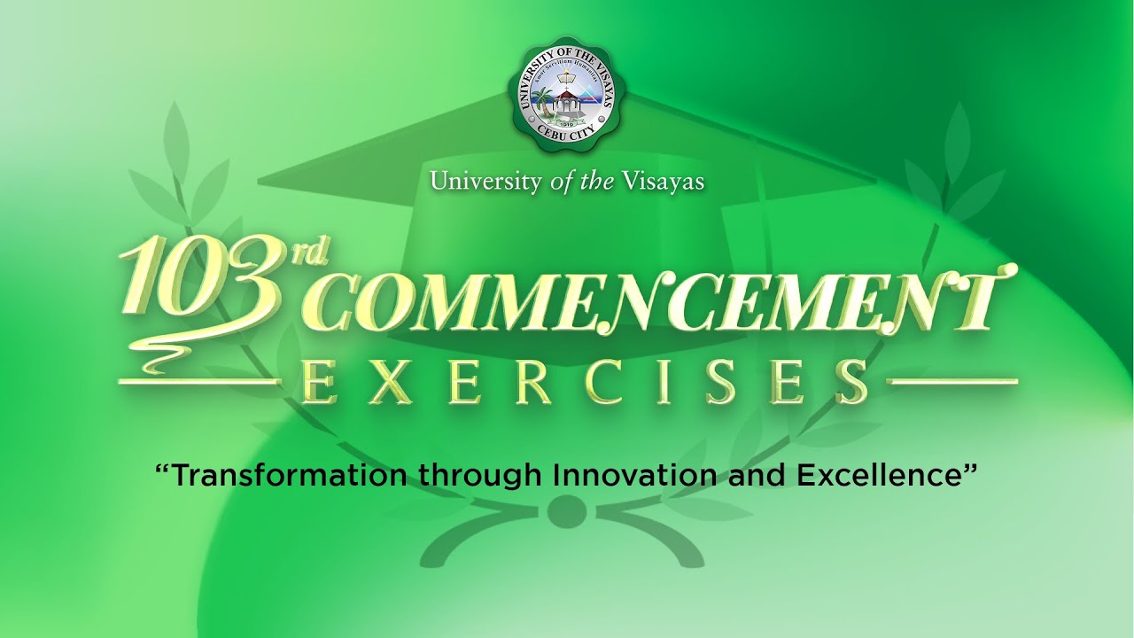 103rd Commencement Exercises (CBA and GSB) - YouTube