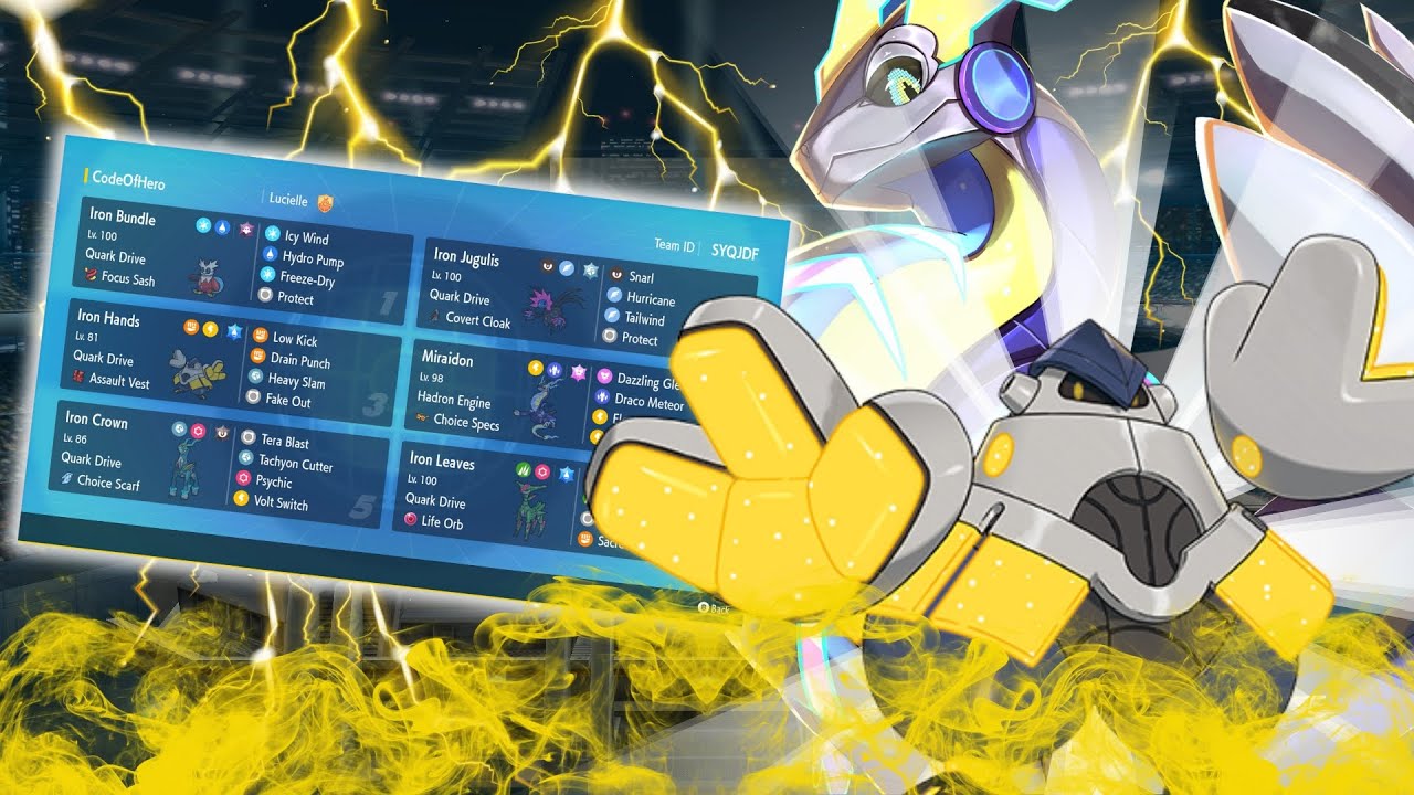 Electrifying Quark Drive Miraidon Team Dominates the Ladder - YouTube