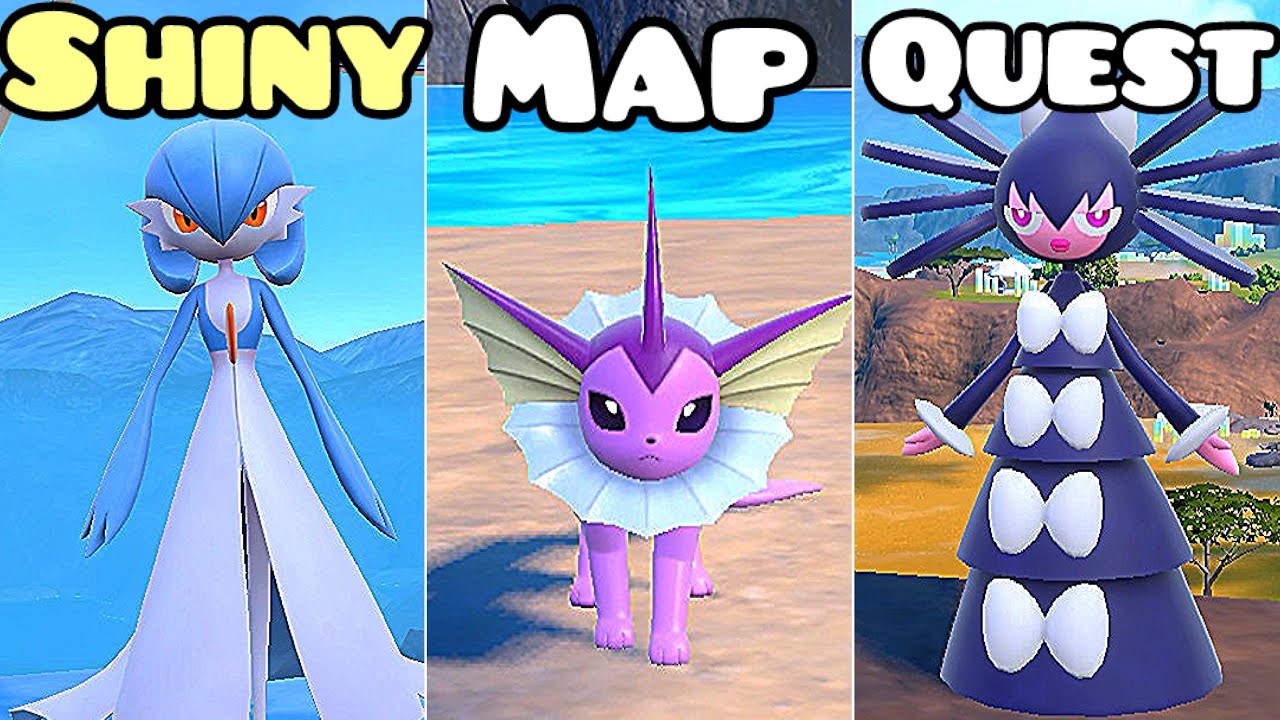 A New Way To Shiny Hunt In Pokemon Scarlet And Violet: Shiny Map Quest ...