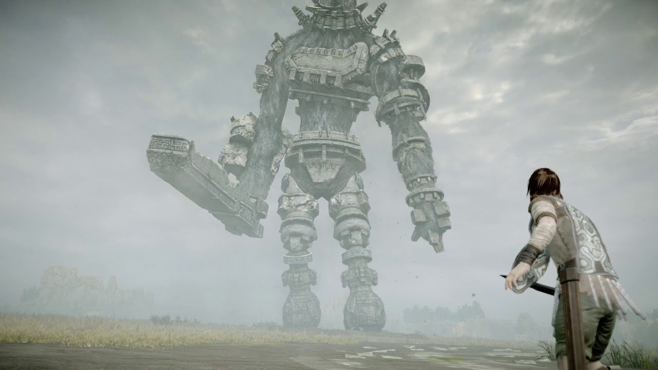 Shadow of the Colossus: Gaius Boss Fight - 3rd Colossus 【60FPS 720P ...