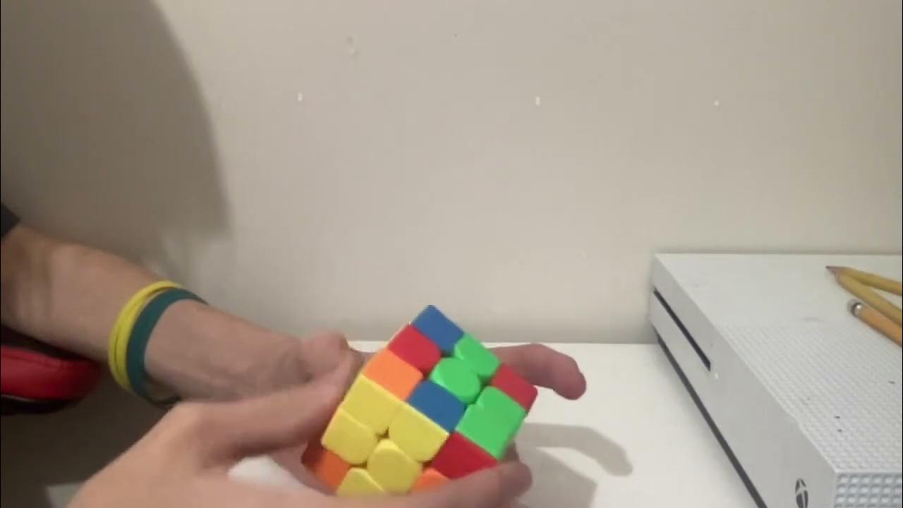 Random Rubix cube solve - YouTube
