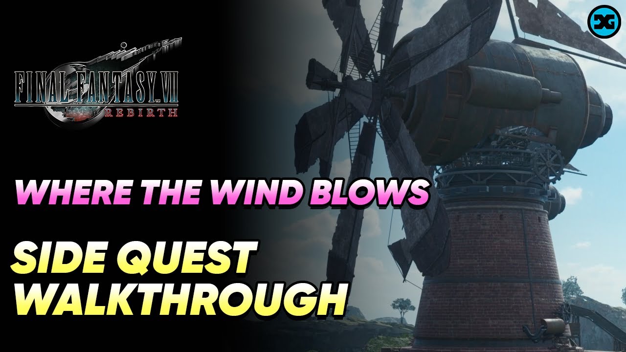 Where the Wind Blows - Side quest walkthrough gameplay - Final Fantasy ...
