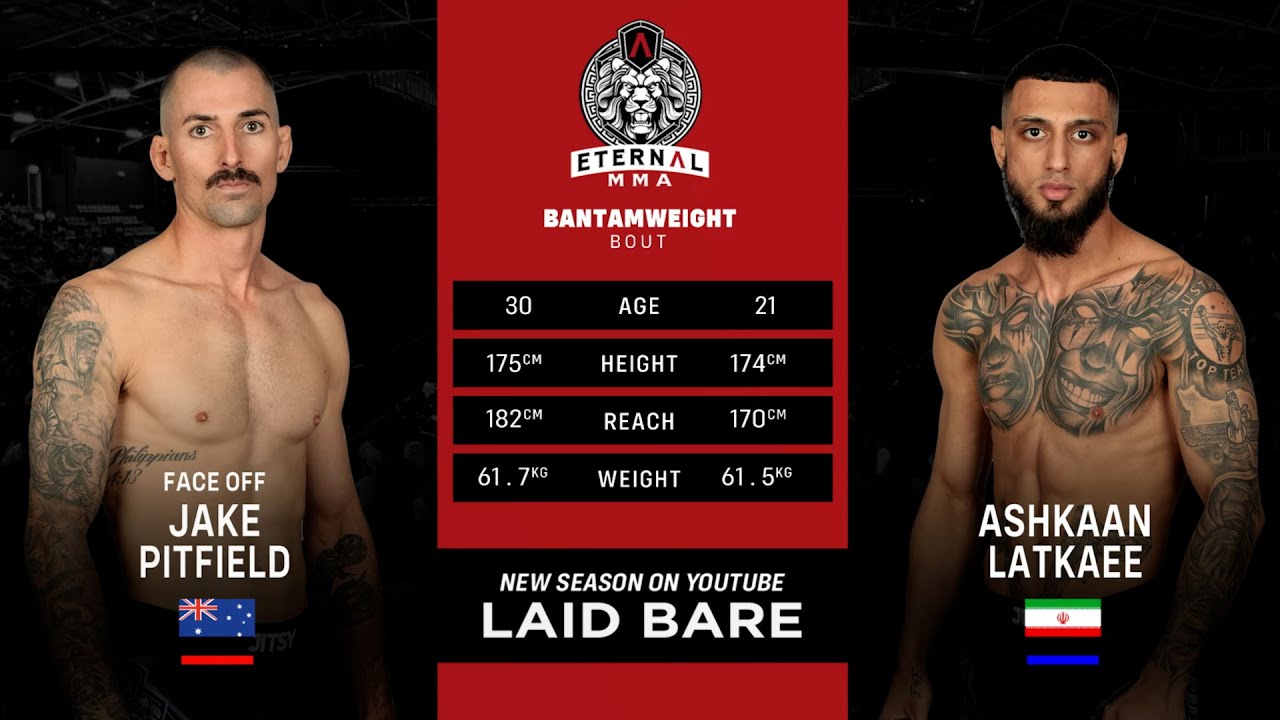 Eternal MMA 88: Jake Pitfield VS Ashkaan Latkaee - YouTube