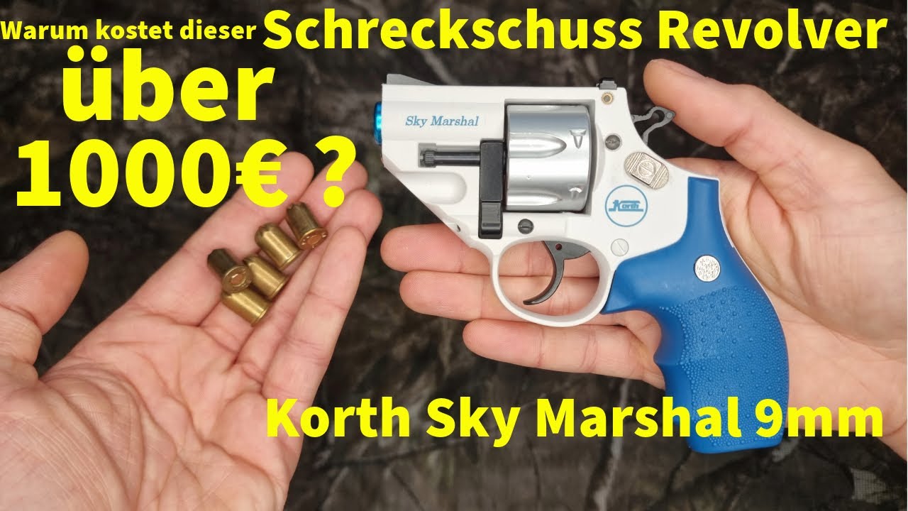 Warum kostet dieser Schreckschuss Revolver über 1000€? Korth Sky ...
