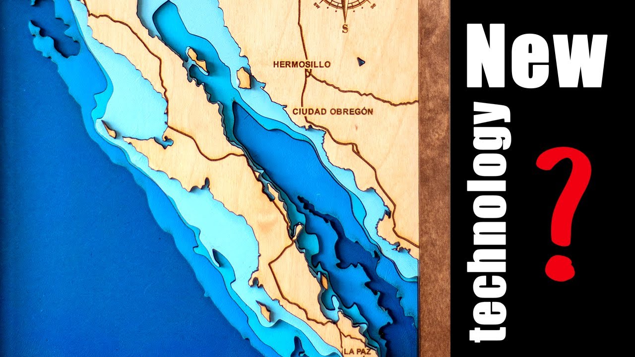 How to paint the edges of multi-layer lake maps: 2 methods - YouTube