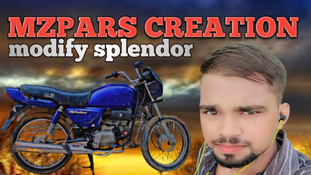 Modify splendor bike - YouTube