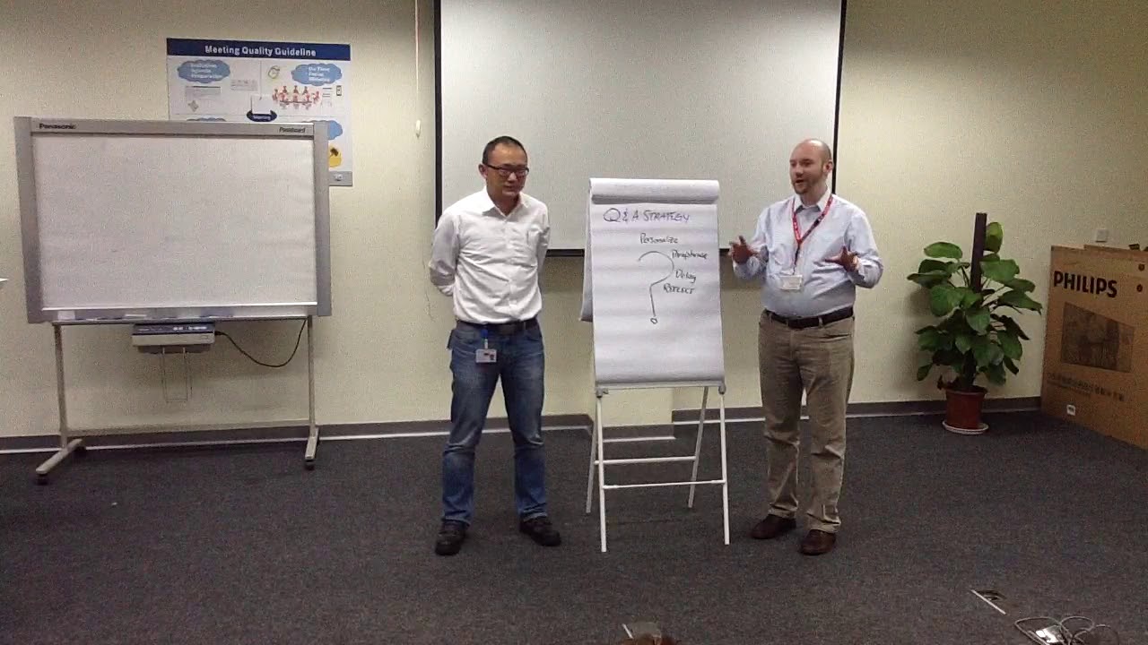 Mike Grigg - handling questions in presentations, negotiations ...