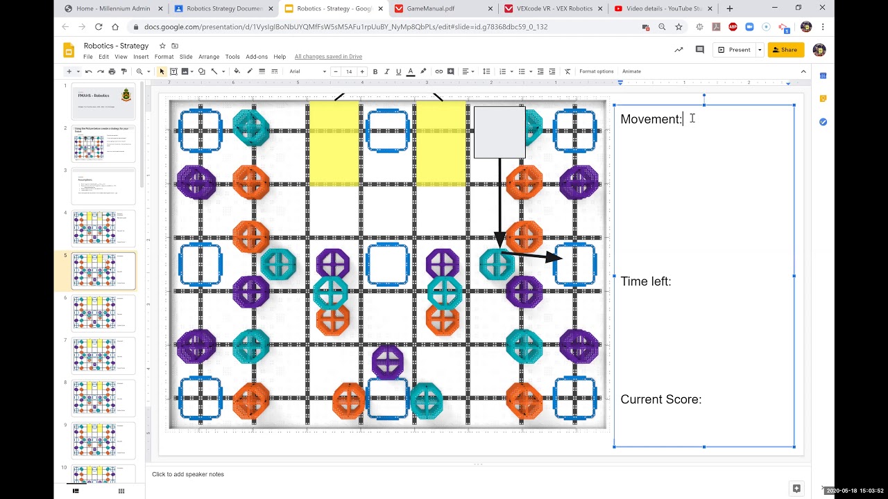Robot strategy V3 2020-21 - YouTube