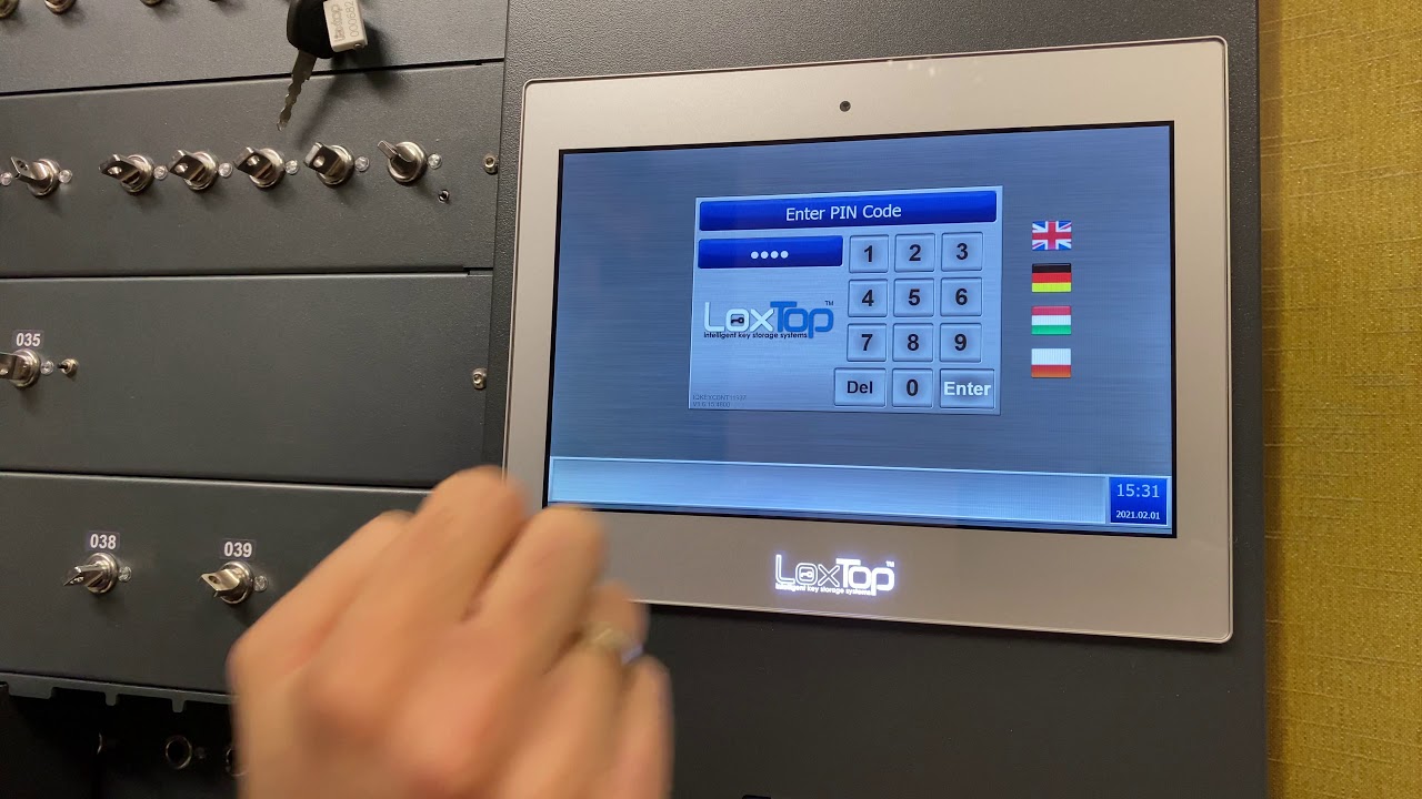 User login with PIN and Access Card - YouTube