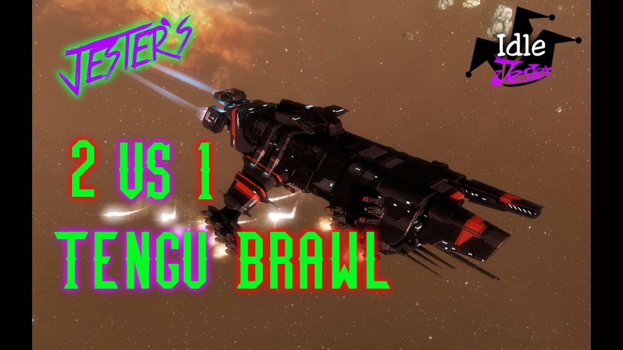 EVE Online - 2 v 1 Tengu PVP - This is my house!! - YouTube