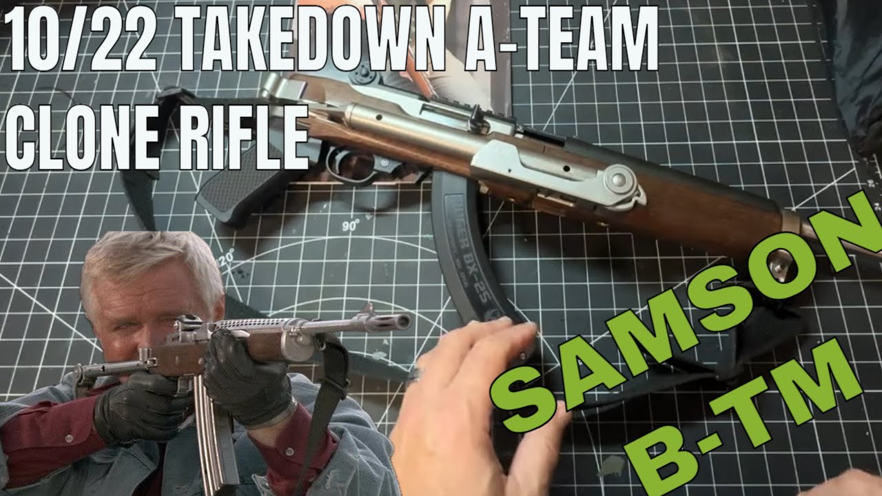 Upgrade your 10/22 Takedown With the A-Team Samson B-TM Stock! - YouTube