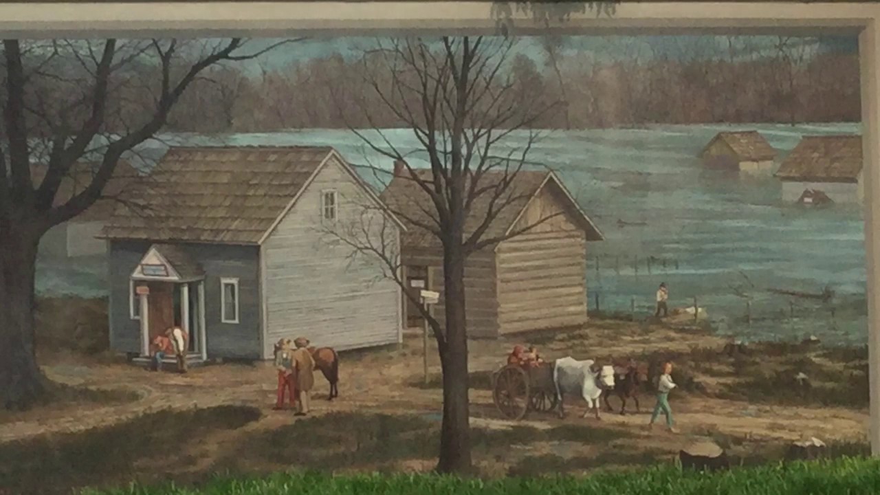 走遍美国之Paducah Floodwall Murals/Travelling Series of USA--Paducah ...