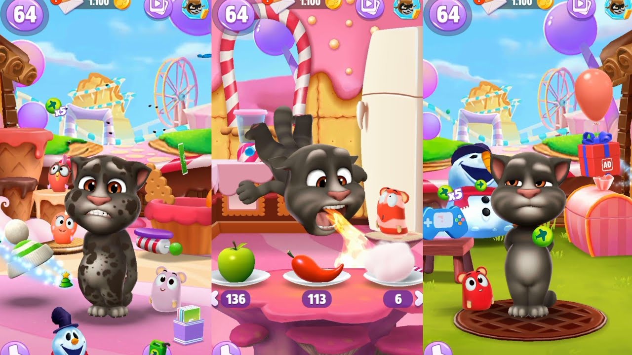 My talking tom 2 - Talking Tom - Game Kartun Anak - YouTube