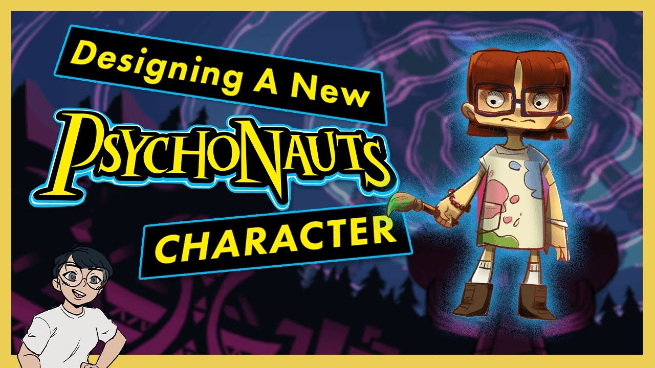 Designing My Very Own Psychonauts Character - YouTube