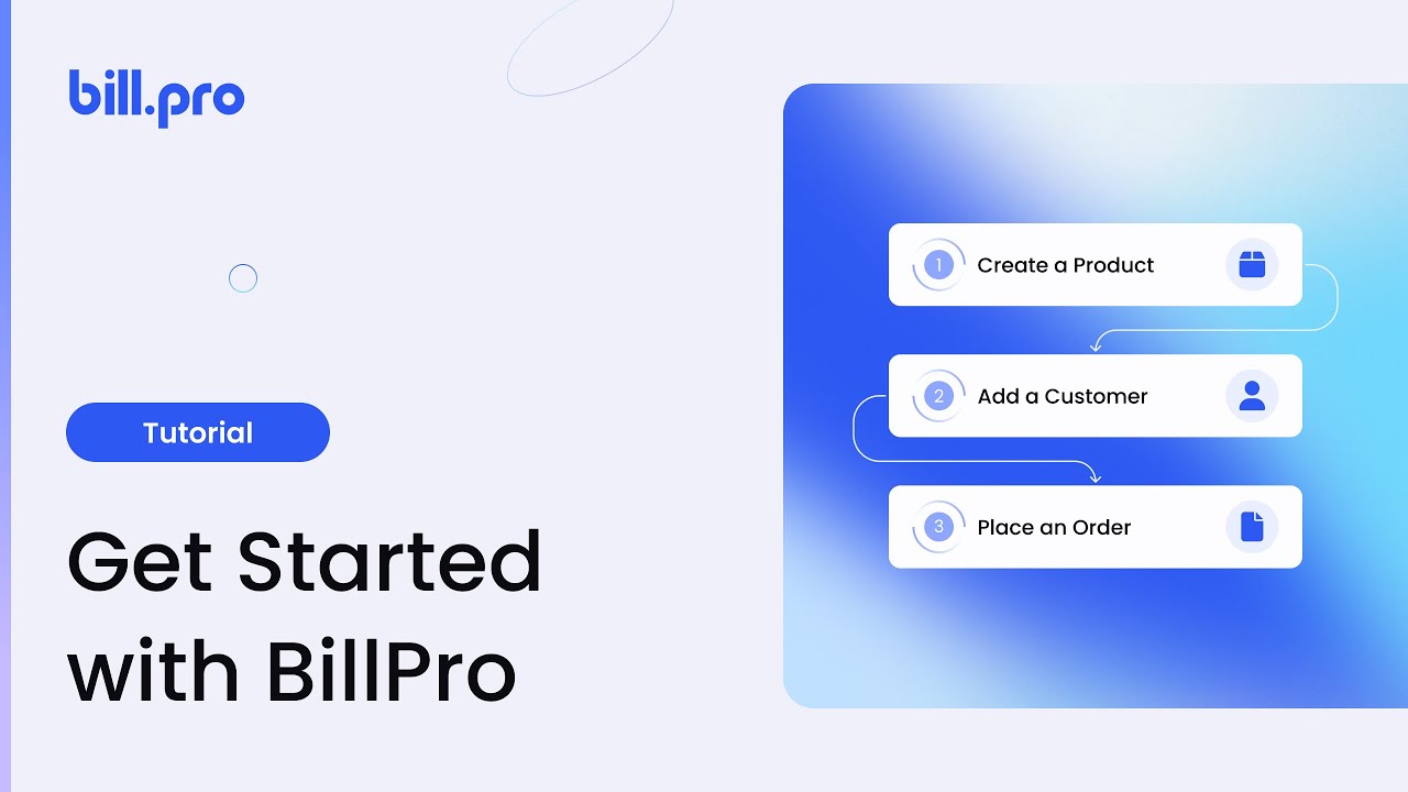 How to get started with BillPro - YouTube