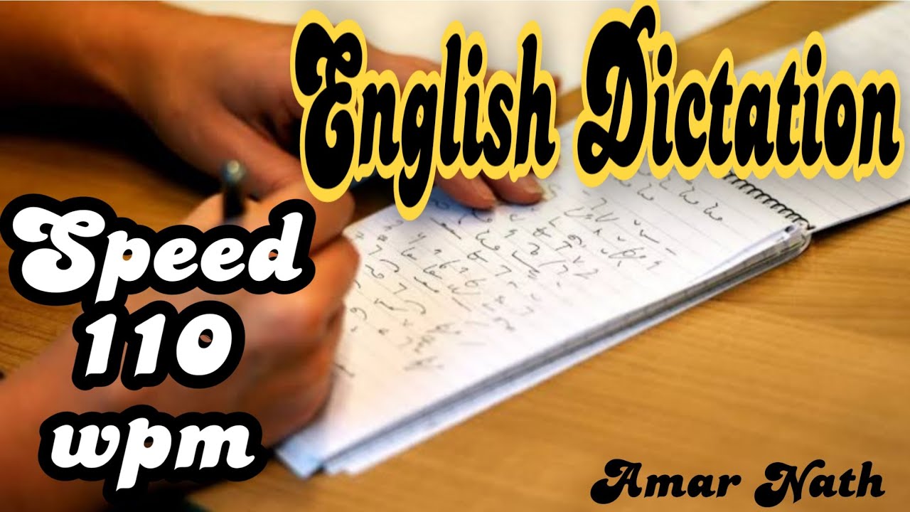110 wpm english dictation । Progressive March 2023। Exercise 5। journal ...