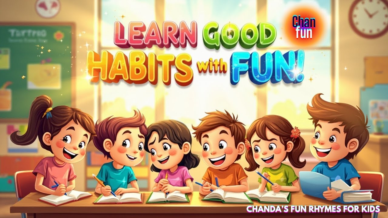 "Learn Good Habits with Fun Rhyme | A to Z Moral Values Song for Kids ...