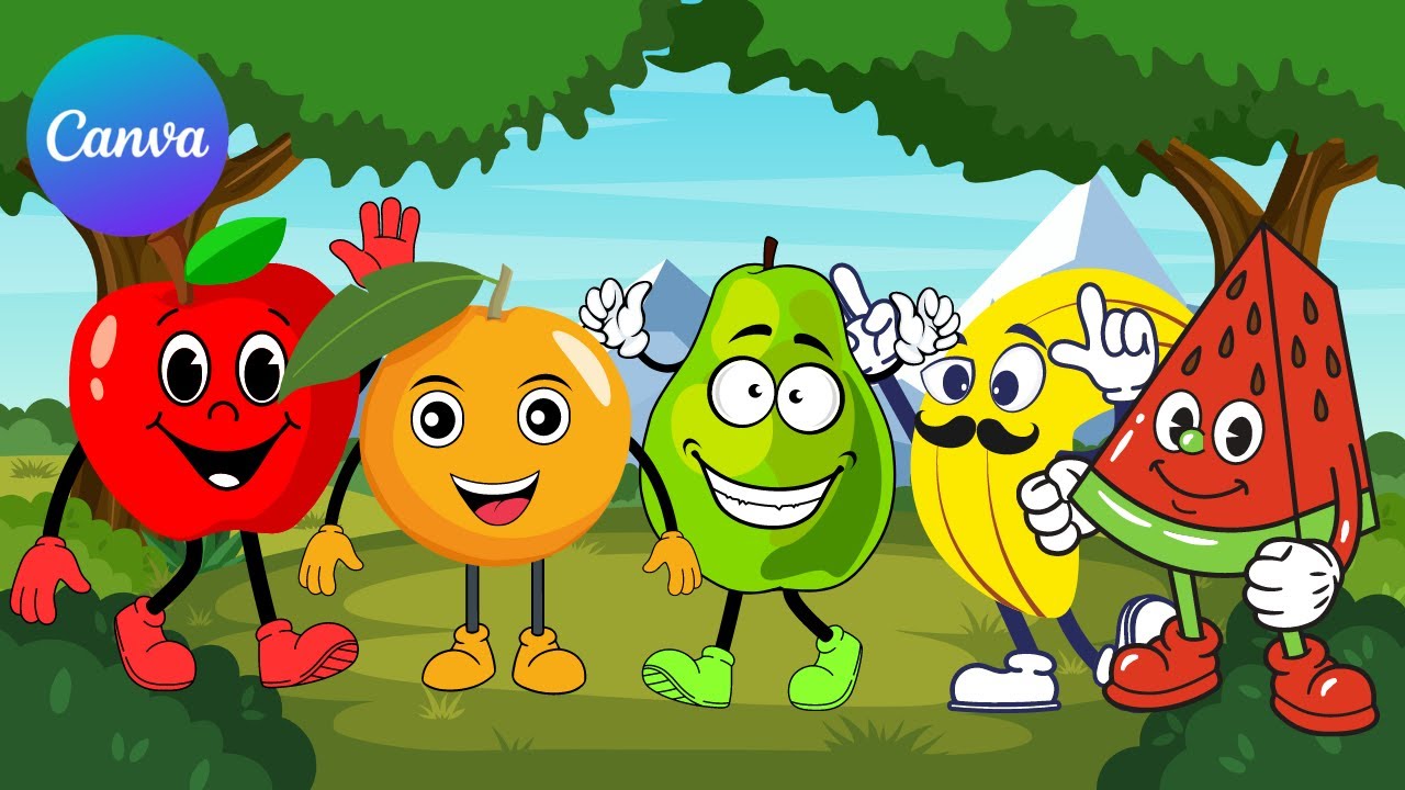 Cartoon Animation tutorial For Kids Educational Using Canva - YouTube