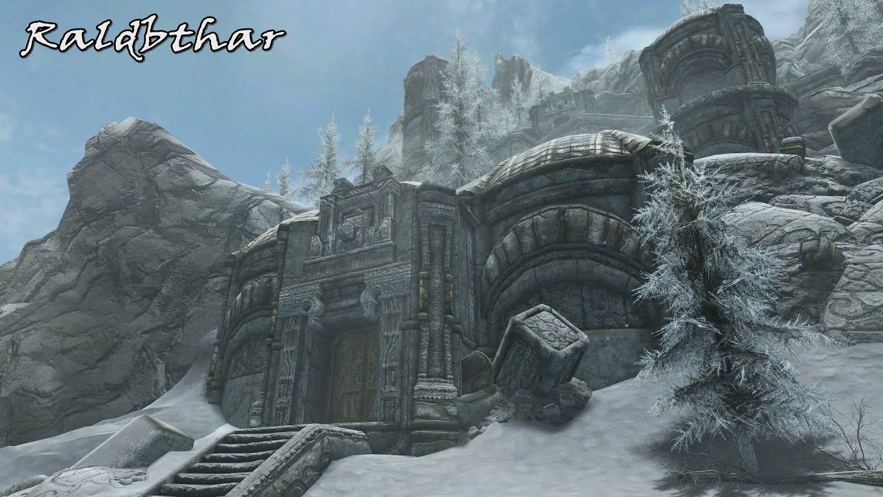 Skyrim The Ruins of Raldbthar (Ambience + Music) Composer : Jeremy ...