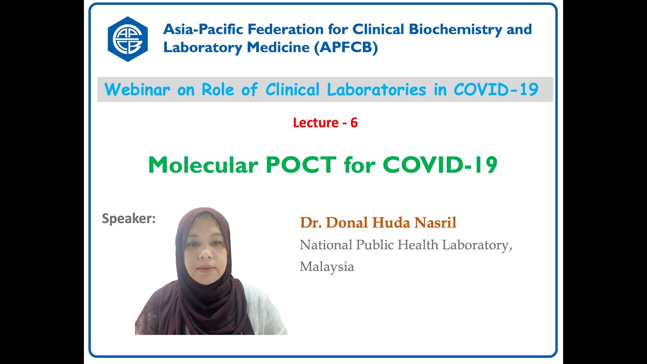 Lecture 6: Molecular POCT for COVID-19 - YouTube