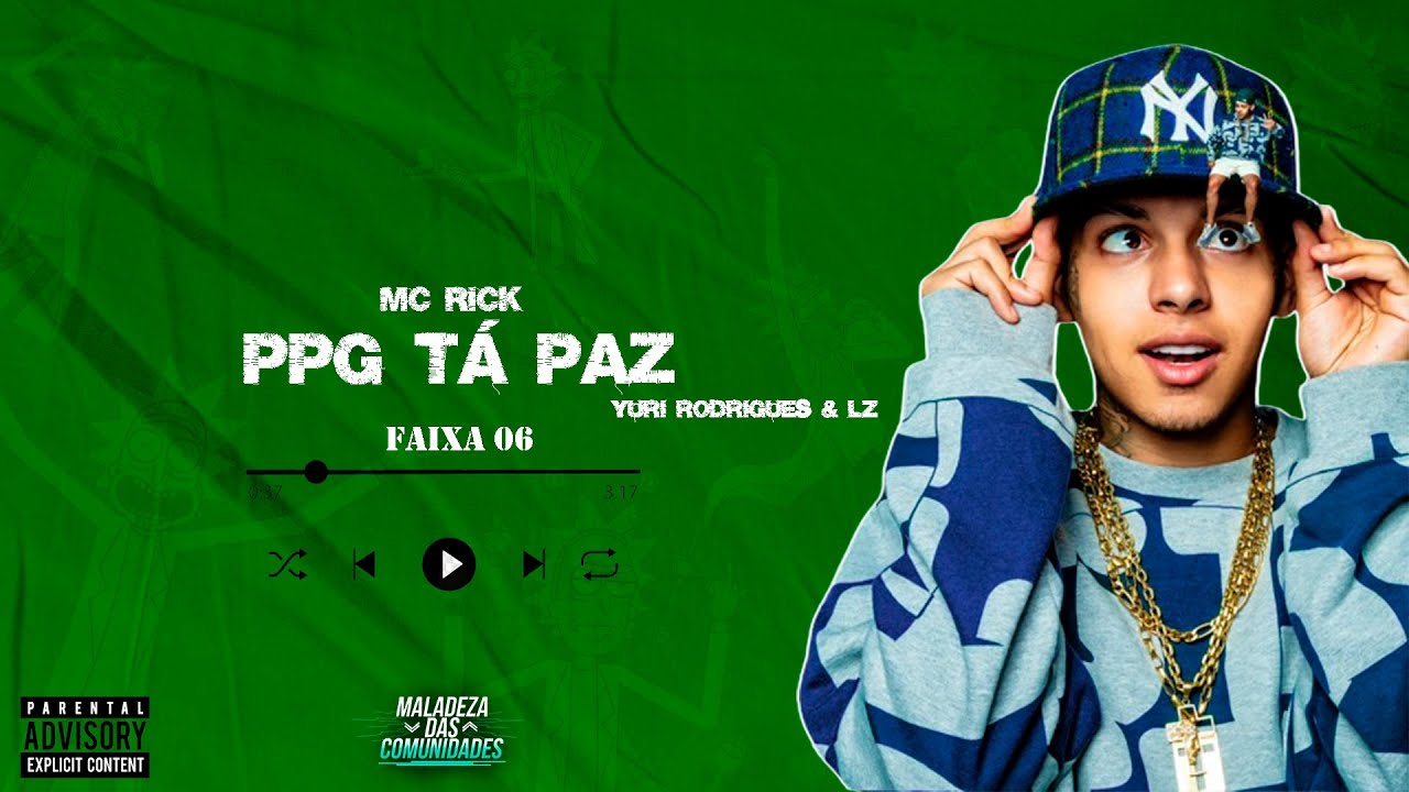 PPG TÁ PAZ pt. MC RICK (DJ YURI RODRIGUES & DJ LZ) 2023 - YouTube