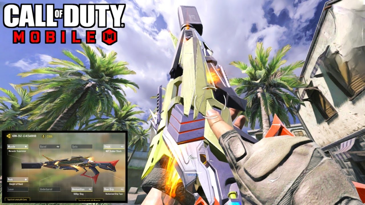 Gameplay Push Rank Multiplayer COD Mobile Pakai Shotgun KRM 262 Blorious Blaze - YouTube