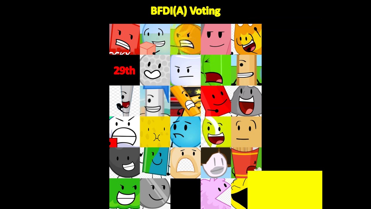 BFDI(A) Voting Episode 2 (Closed) - YouTube