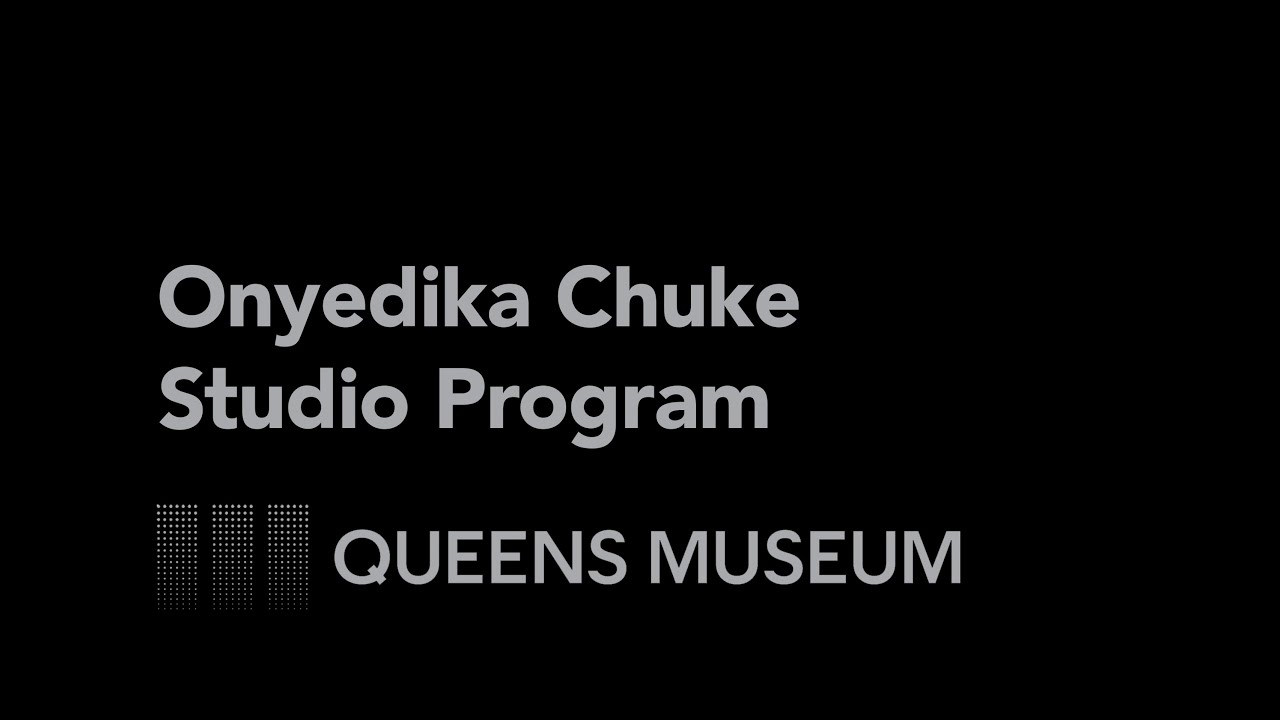 Onyedika Chuke speaks about the Studio Program at the Queens Museum ...