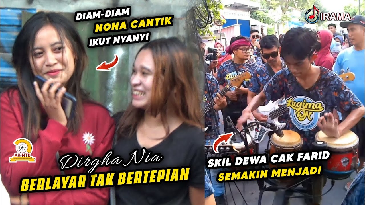 MELIHAT SKILL DEWA CAK FARID | DIAM² NONA CANTIK IKUT NYANYI | BERLAYAR TAK BERTEPIAN | IRAMA ...
