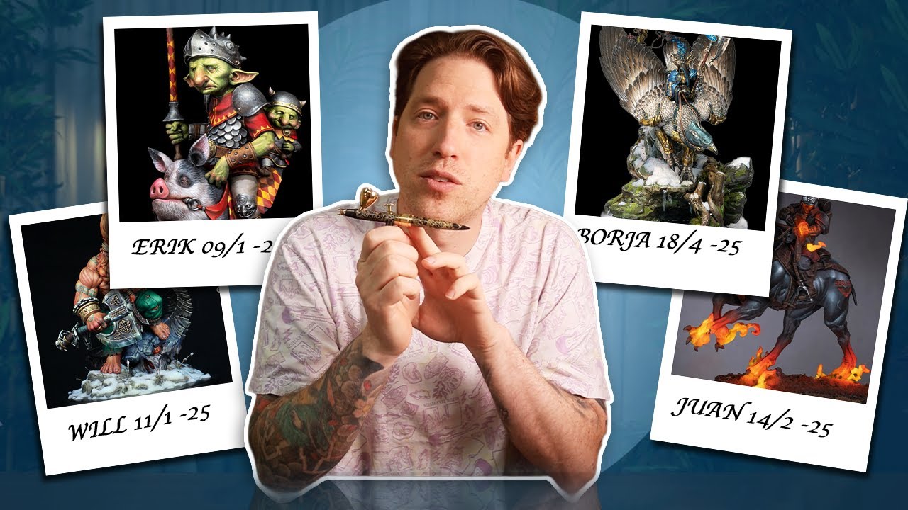 Worlds best miniature painters share their airbrush SECRETS! - YouTube